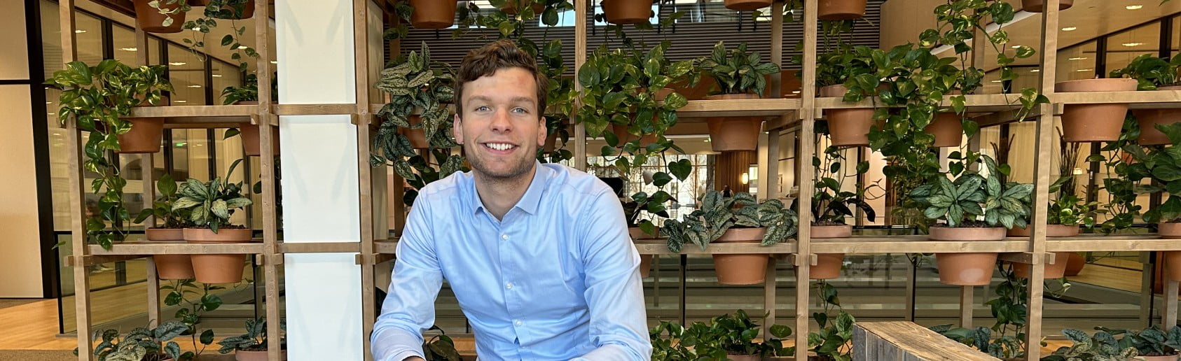 Daan van der Plas, oud stagiair HR - Werken voor de provincie Zuid-Holland